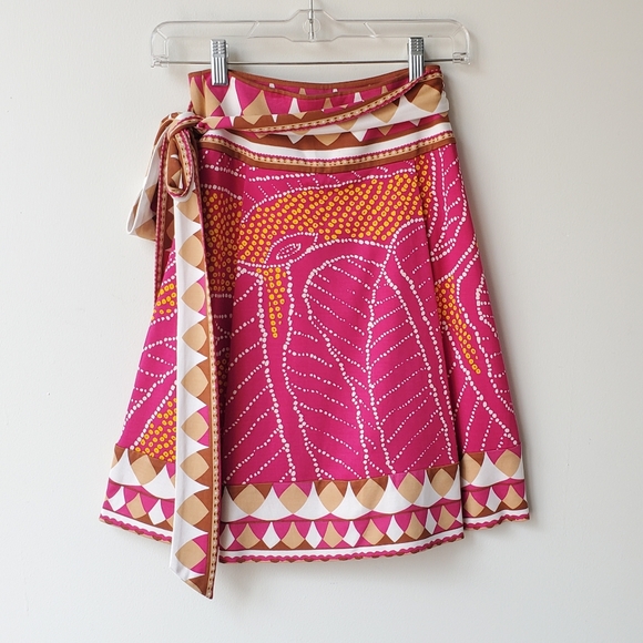 Diane Von Furstenberg | Skirts | Dvf Silk Wrap Skirt | Poshmark